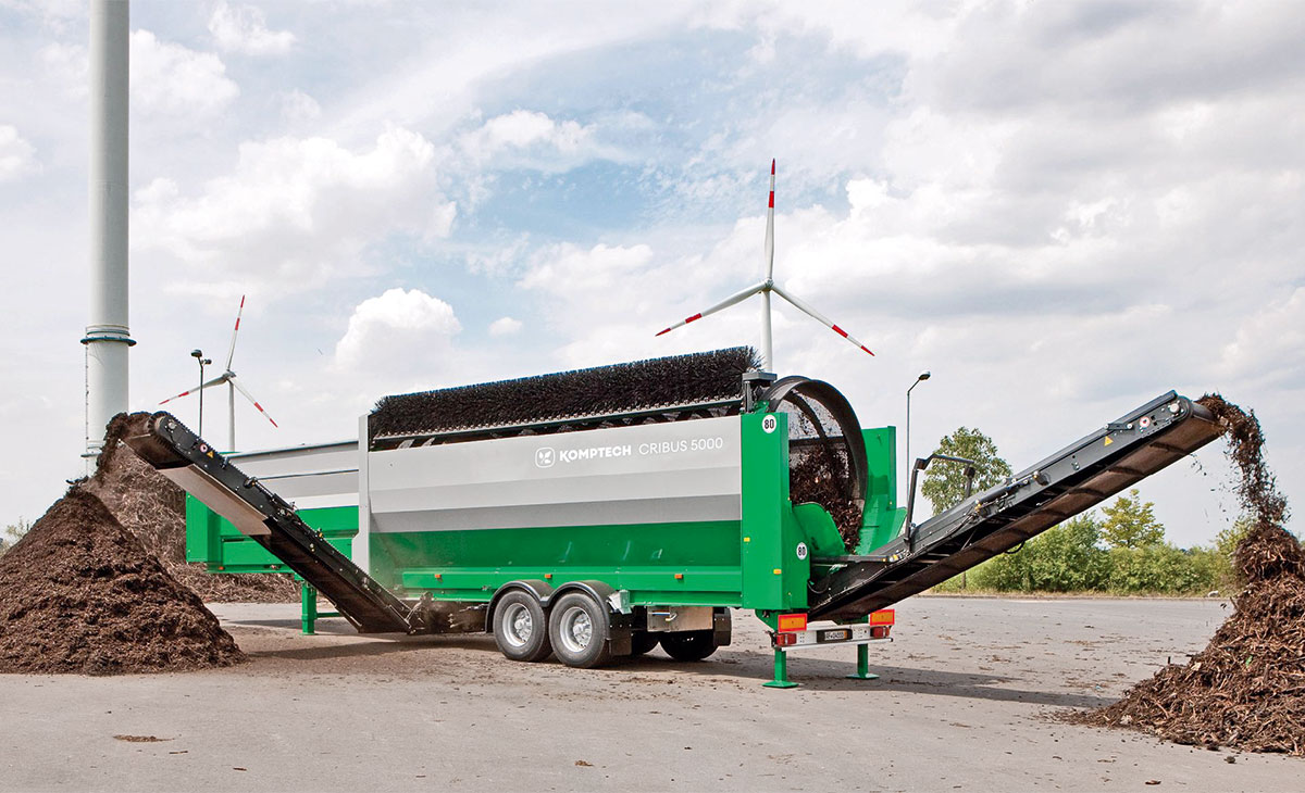 Komptechova tehnologija za prosijavanje - Cribus i Multistar