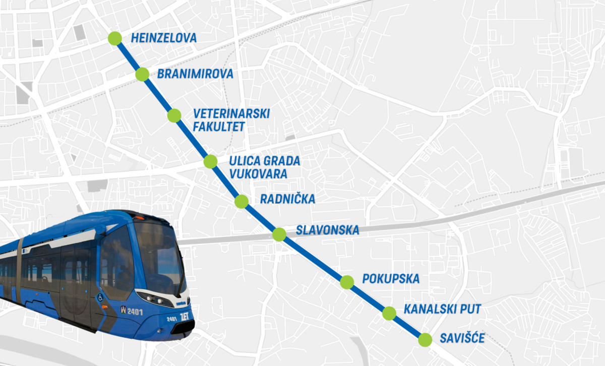Zagrebački megaprojekt dobio izvođača: GIP Pionir gradi novu tramvajsku ...