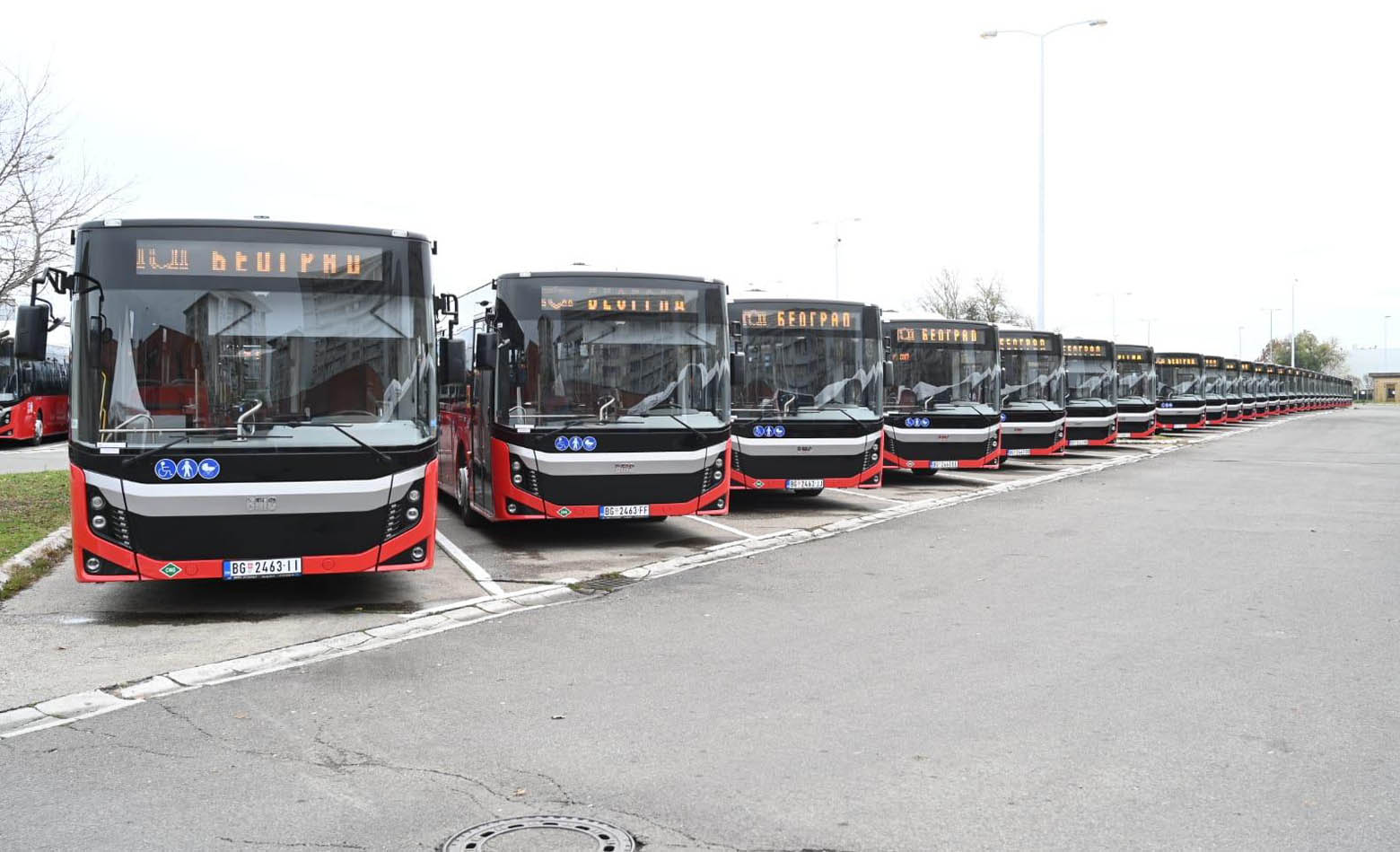 100 zglobnih BMC CNG autobusa za Beograd