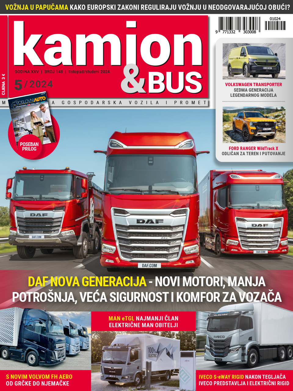 Prijevozi.hr, vodeći magazin za gospodarska vozila i promet