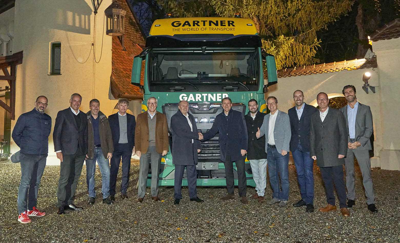 500 MAN kamiona za Gartner KG