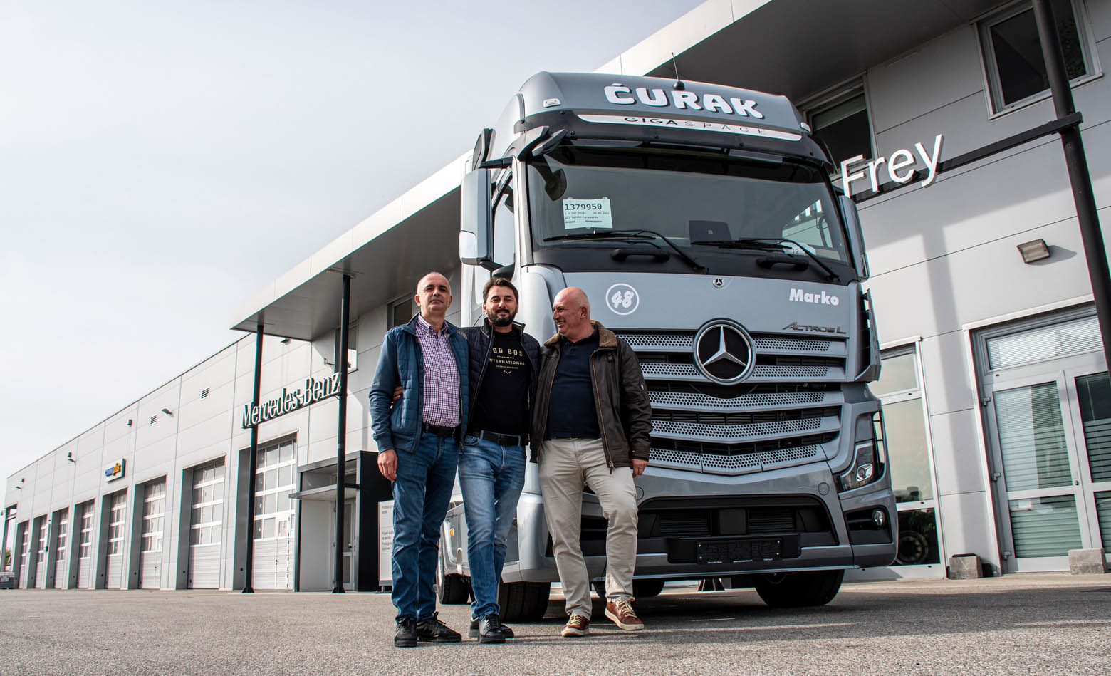 Actros L 1848 za tvrtku Transporti Ćurak