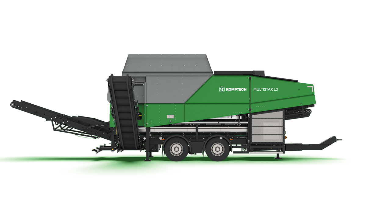 Komptechova tehnologija za prosijavanje - Cribus i Multistar