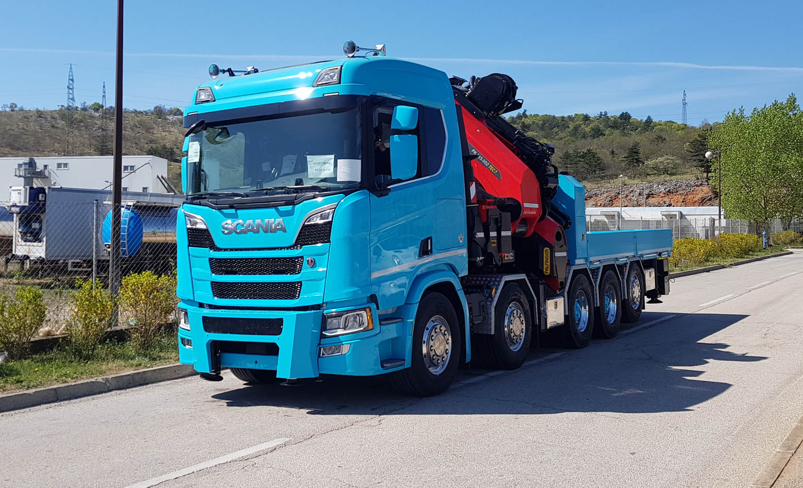 Scania R 650 V8 s Palfinger dizalicom za Velebit Promet - www.kamion-bus.hr