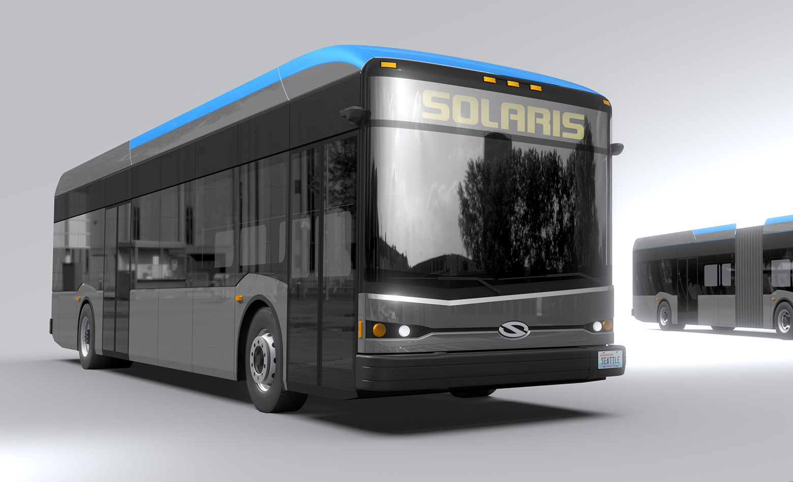 Prvi Solaris električni autobusi za SAD