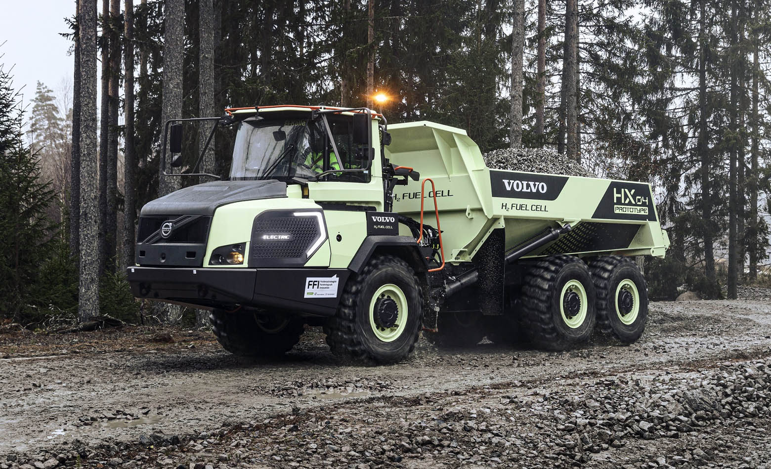 Volvo testira zglobni damper na vodik
