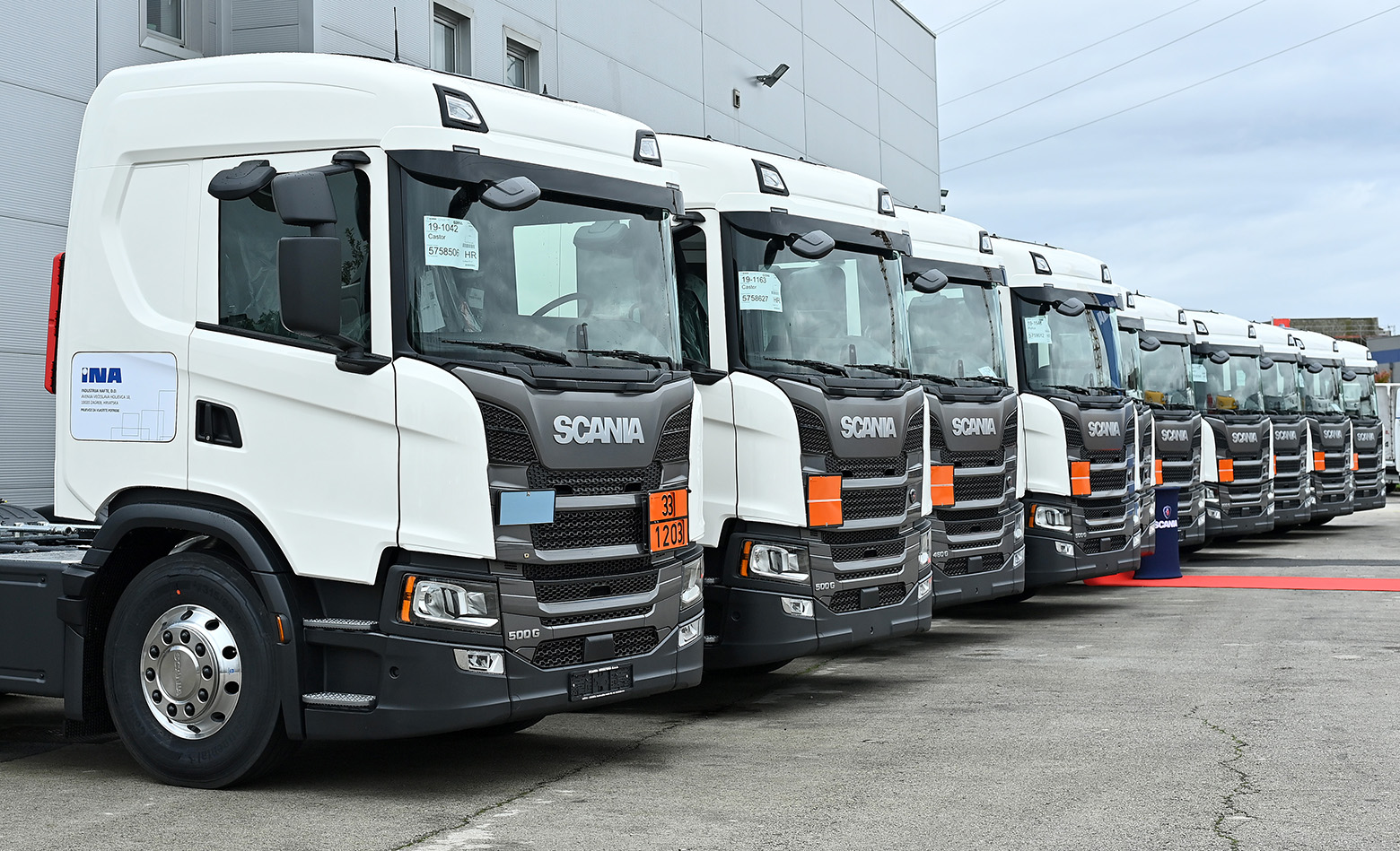 39 novih Scania za INA d.d.