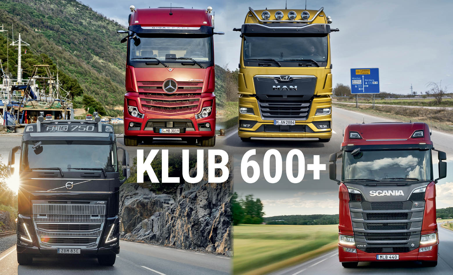 Kamioni s motorima snage preko 600 KS