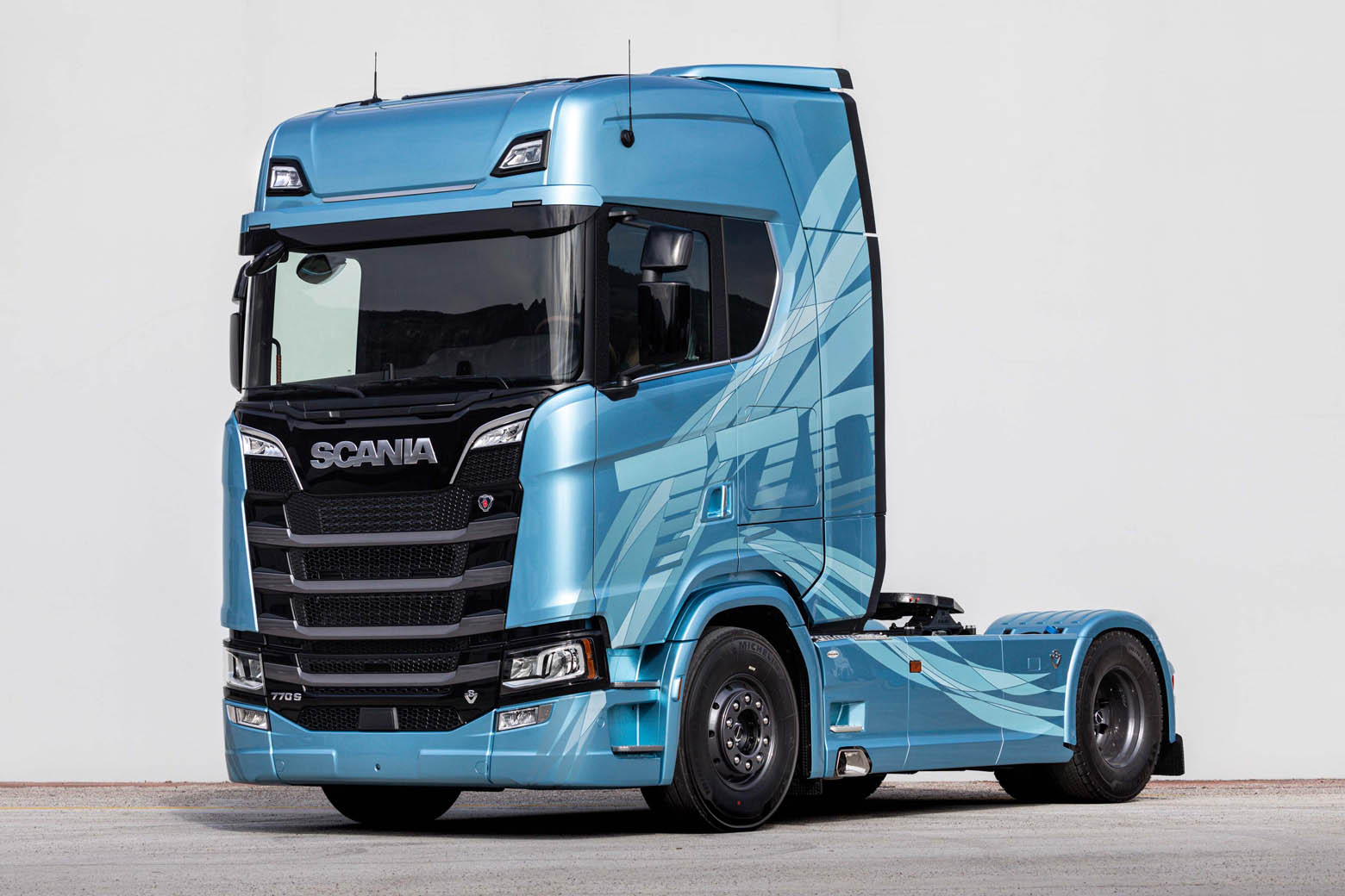 Svempas Scania V8 Frost i Fire