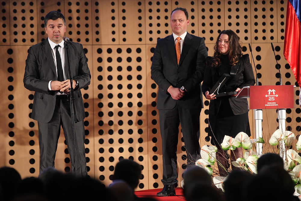 (foto) Lovro Peterlin iz Studia Moderna je mladi manager leta 2013