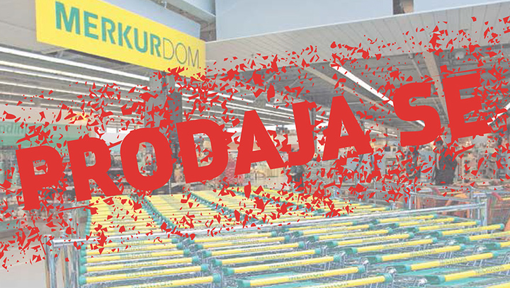 Merkur Trgovina naprodaj!