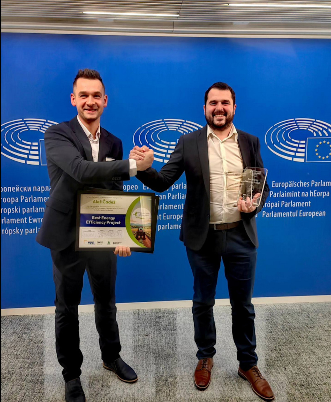 Slovenski kmet Aleš Čadež najboljši mladi kmet EU 2025