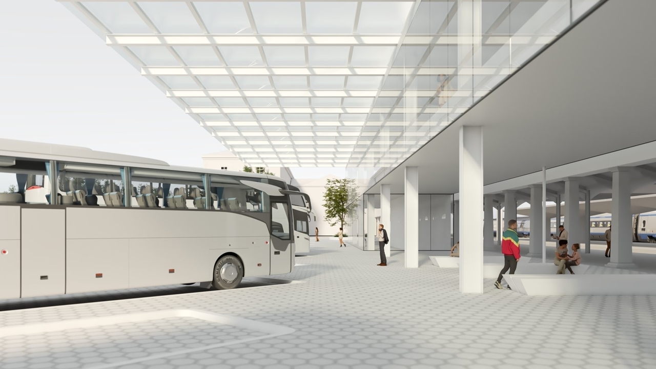 Tako bo videti južni terminal nove avtobusne postaje Ljubljana. Zakaj ...