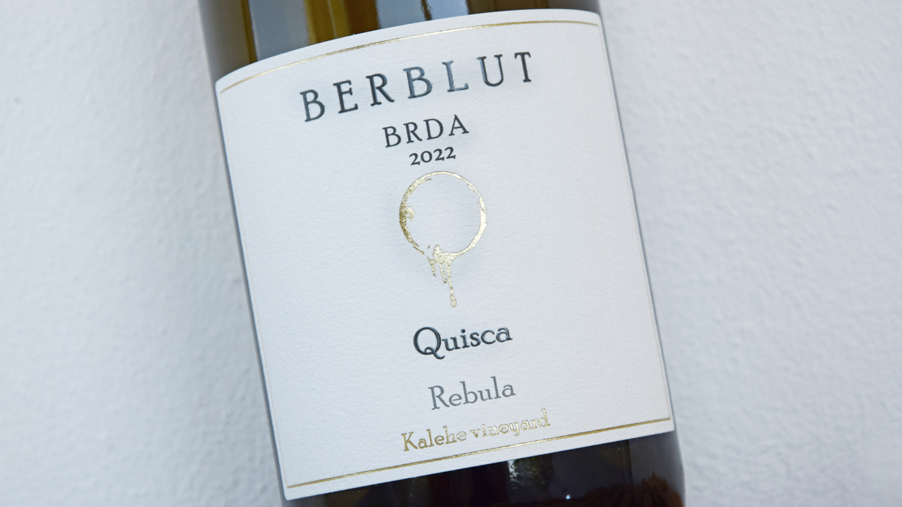 Vino tedna: Rebula kalehe vineyard 2022, Berblut