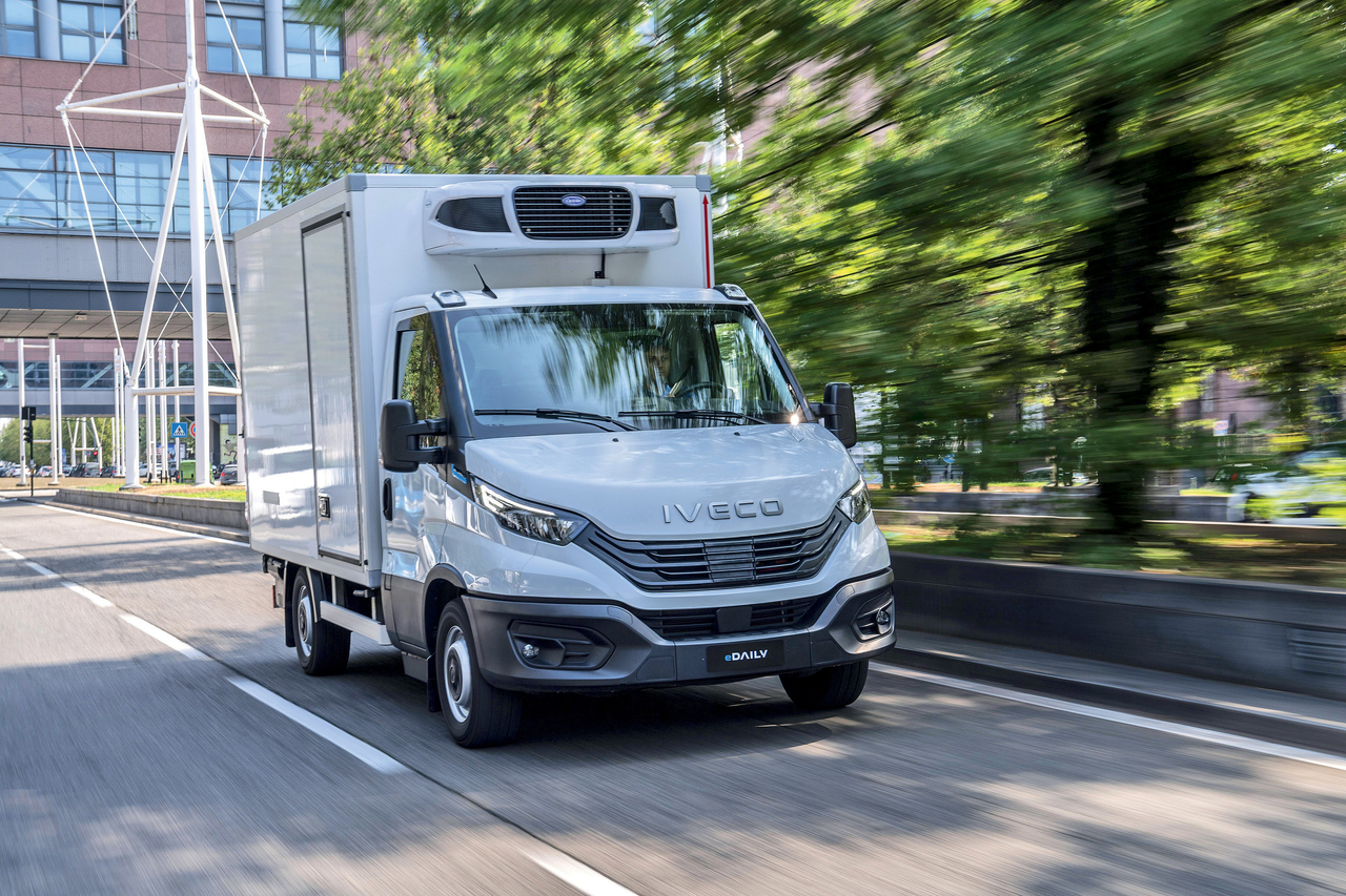 Iveco daily electric: znane lastnosti še z e-pogonom