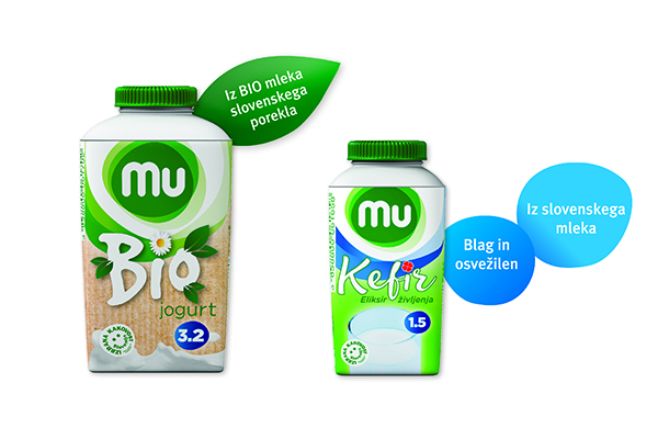 Mu Bio Jogurt in Mu kefir