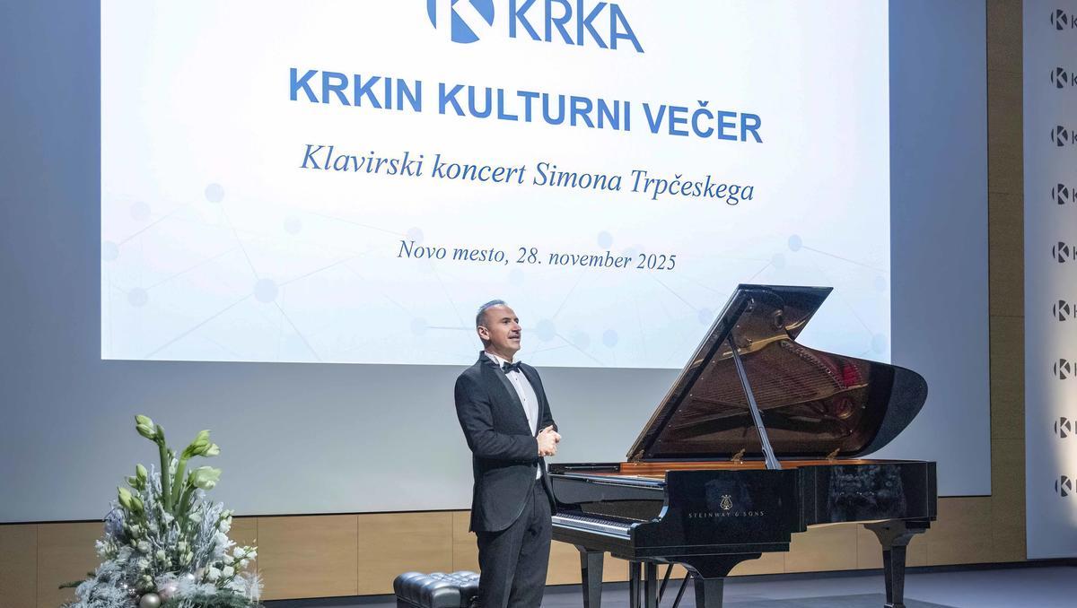Simon Trpčeski na Krkinem kulturnem večeru v Sloveniji