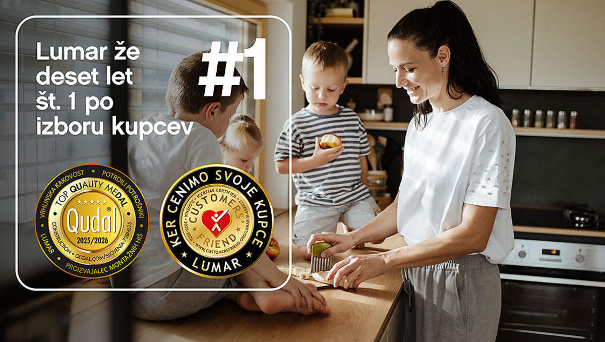 To so najbolj priljubljene Lumarjeve montažne hiše v letu 2024