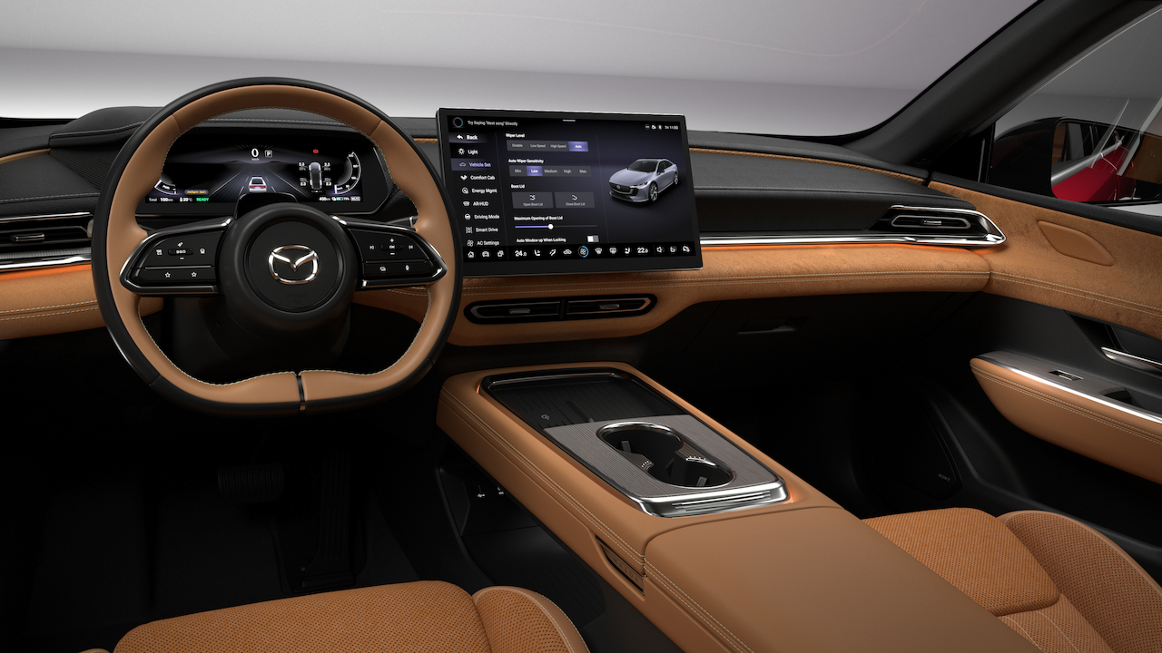 Mazda 6e 2025: nova električna limuzina s kitajskim pridihom