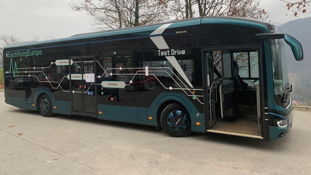Nomago testira električni avtobus na rednih mestnih linijah v Celju