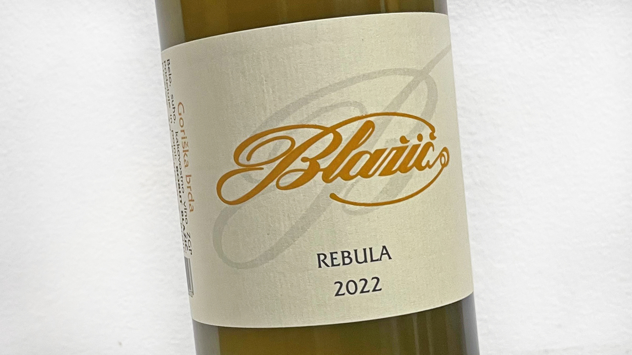 Vino tedna: Rebula 2022, Blažič