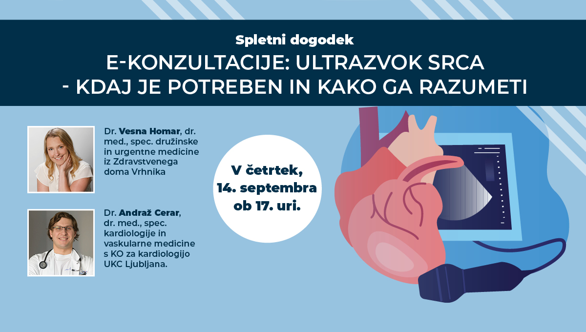 Vabljeni na E-konzultacije: Ultrazvok srca – kdaj je potreben in kako ...