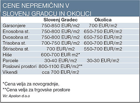 Nepremičninski trg v Slovenj Gradcu: Največji investitor je občina