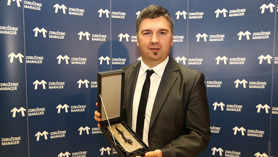 (foto) Lovro Peterlin iz Studia Moderna je mladi manager leta 2013