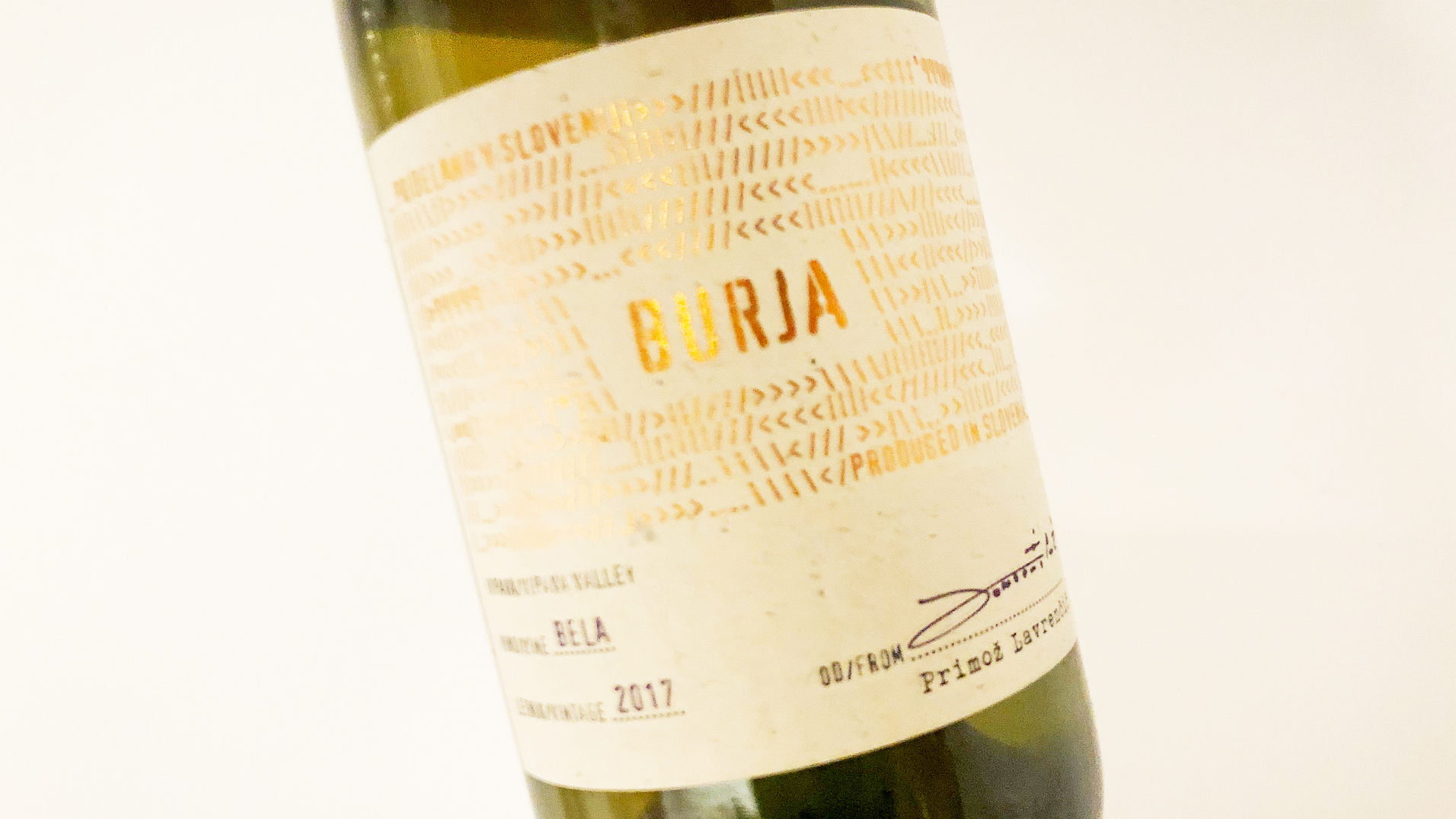 Vino tedna: Burja bela 2017, Burja