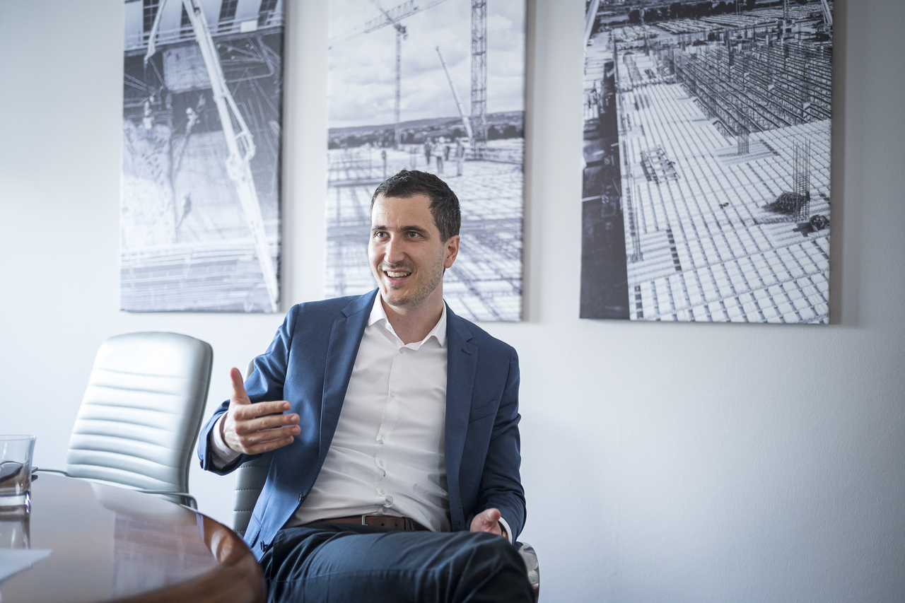 Rok Cajzek, GIC gradnje: Postavljamo nove trende v gradbeni panogi