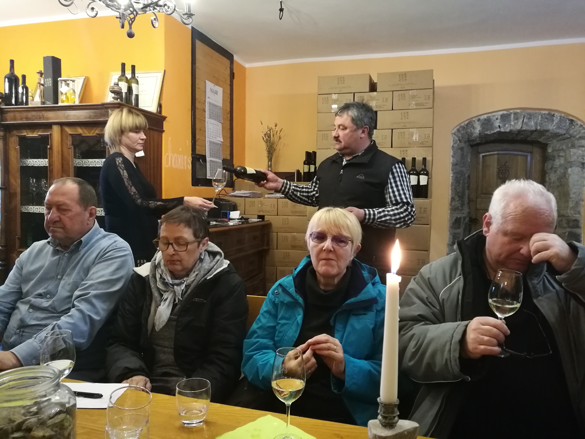 Namesto v muzej smo zavili na Vipavsko po vinski poti Matije Vertovca