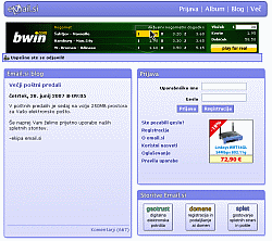 Email.si še vedno ne deluje