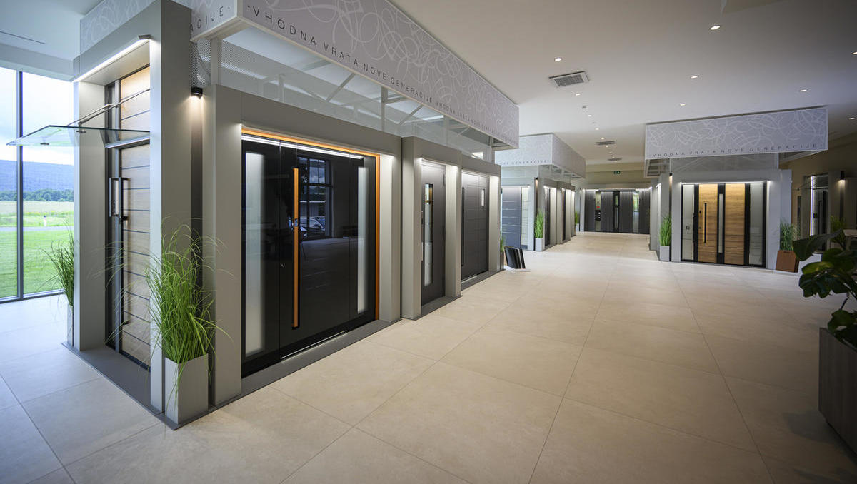 Inotherm is the largest producer of aluminium doors in Europe