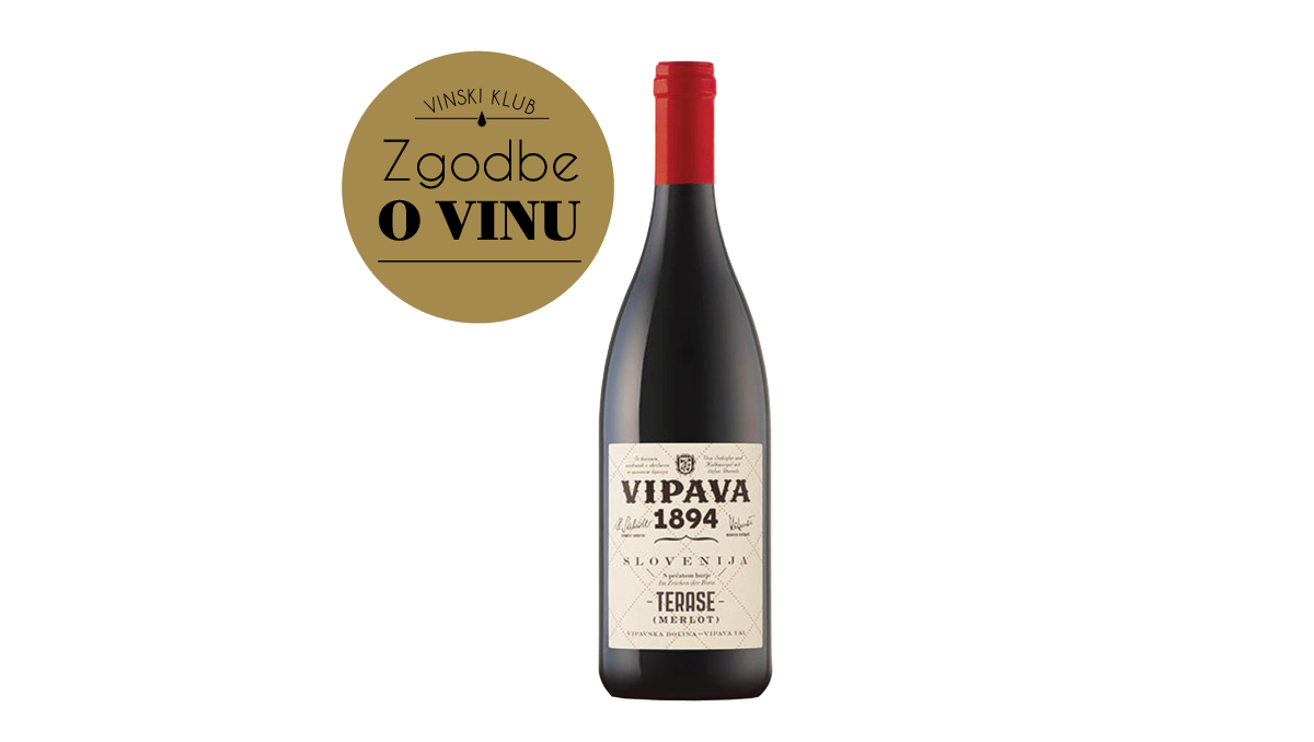 Eden najboljših merlotov v dolini je iz kleti Vipava 1894