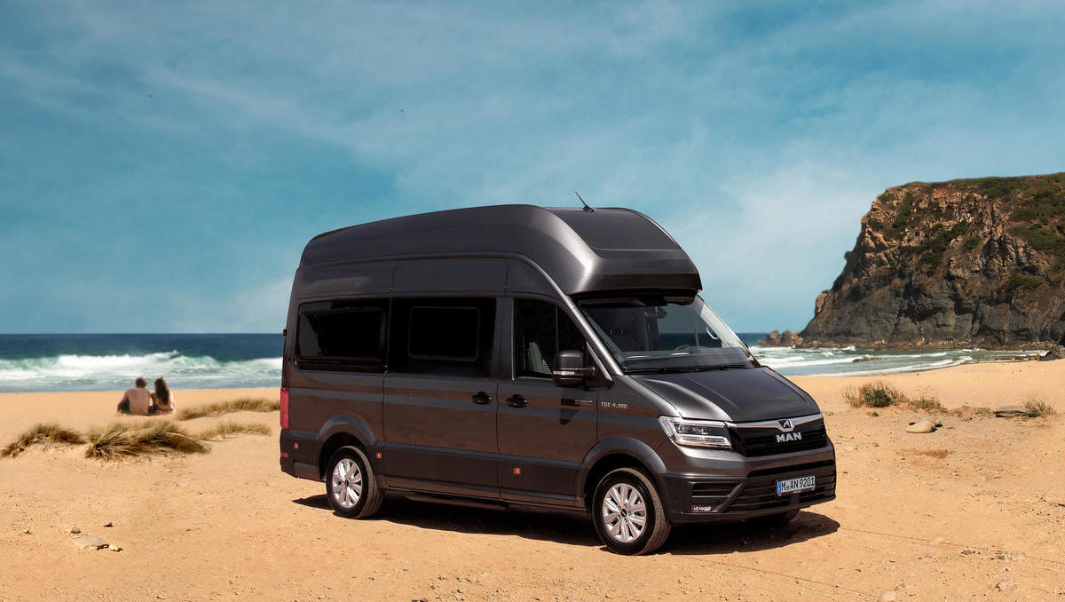MAN TGE v vlogi avtodoma tudi s pogonom 4 x 4