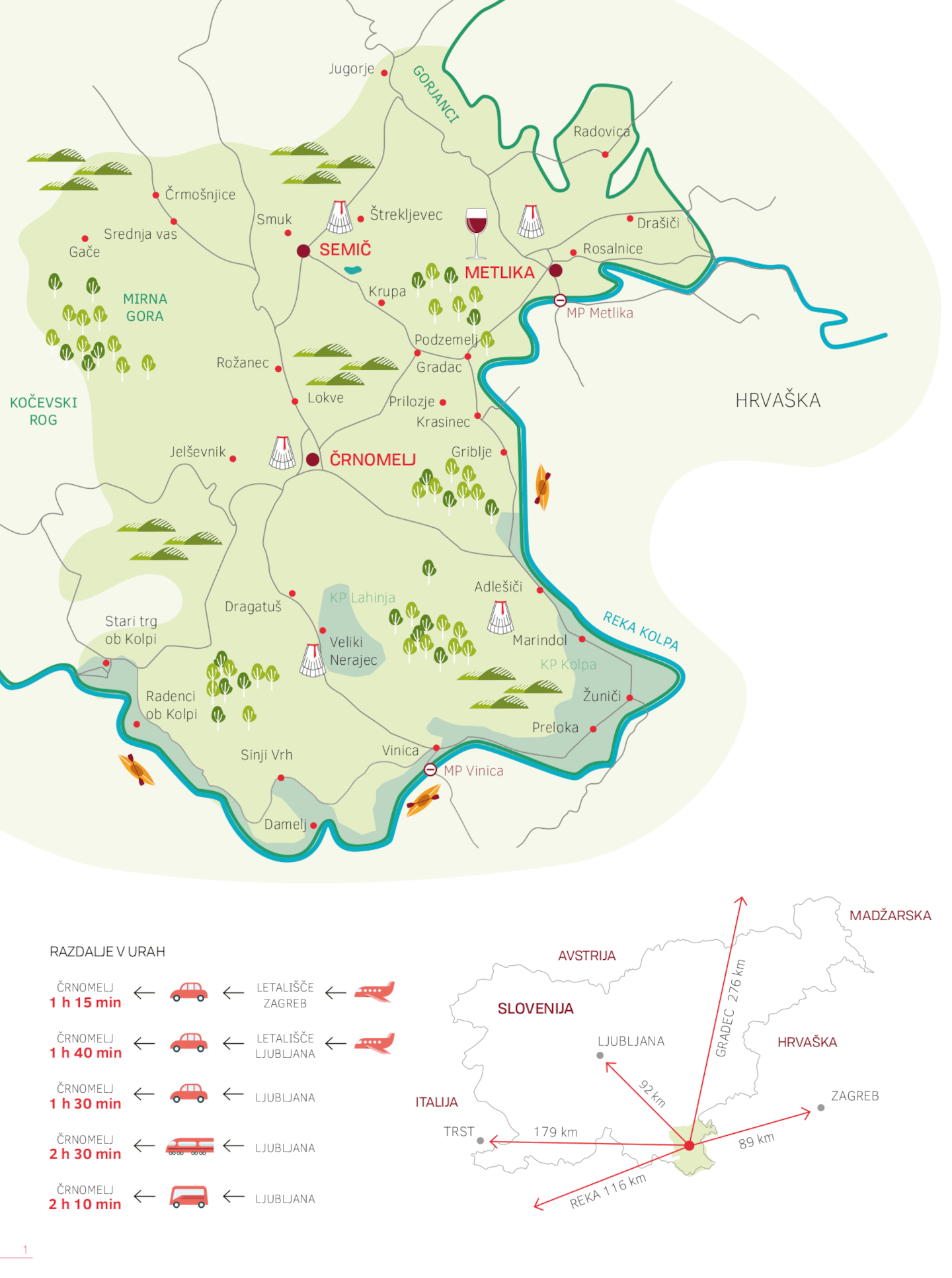 Vinski izleti po Sloveniji: Bela krajina