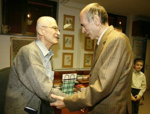 Drnovšek nagradil Janeza Ruglja